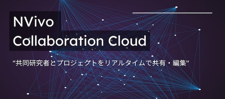 プロジェクト共有サービス NVivo Collaboration Cloud